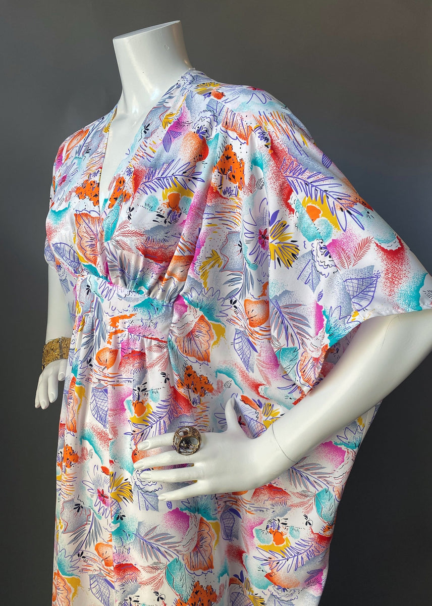 O'pell Poolside Chic short torso Caftan – The Frippery Palm Springs